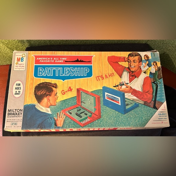 Games | Vintage Mb Battleship Game 1967 Complete | Poshmark